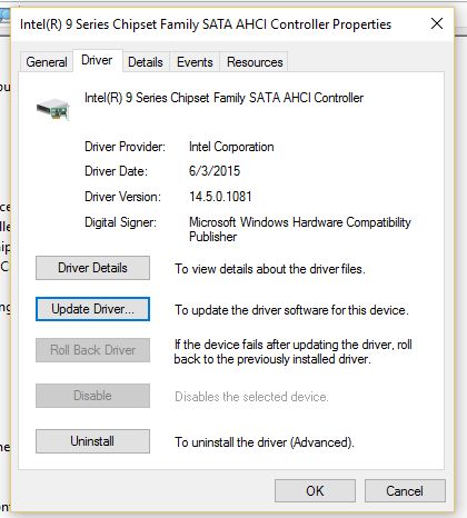 Remplacer les pilotes AHCI des fabricants par des pilotes SATA ...